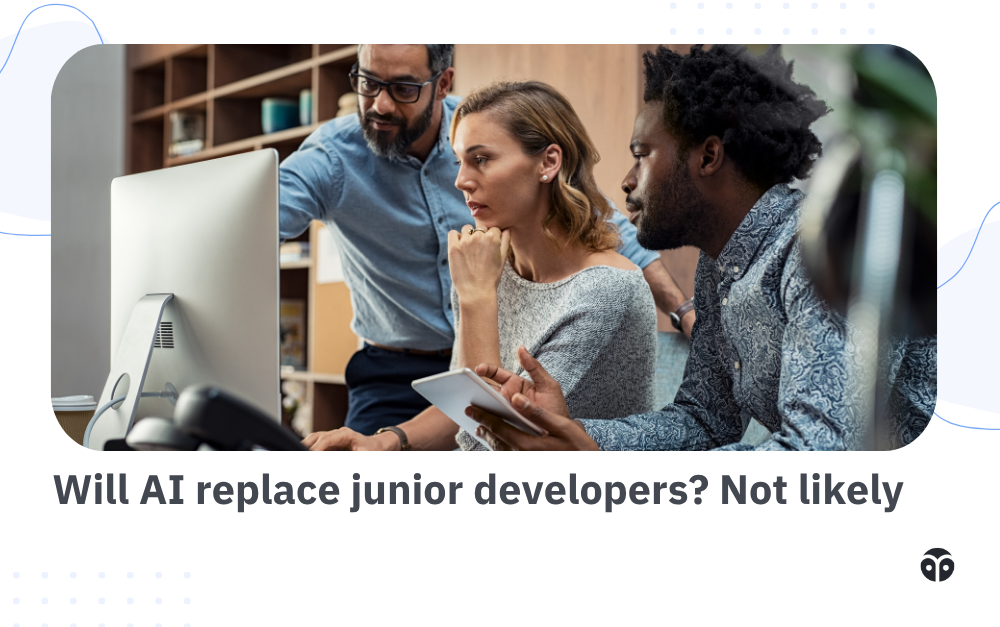 Will AI replace junior developers? Not likely