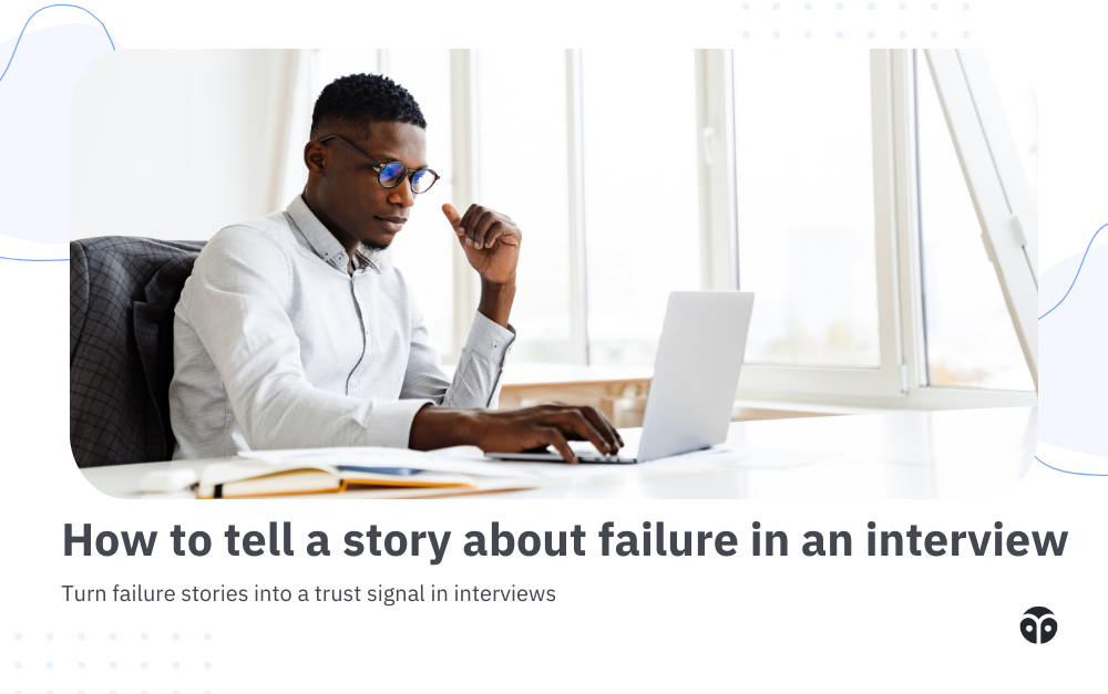 How to talk about failure in an interview